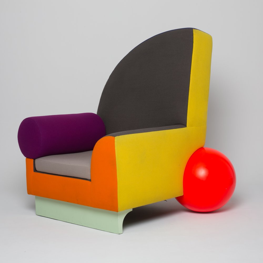 Fauteuil Peter Shire Bel Air 1982 (Memphis) | XXO